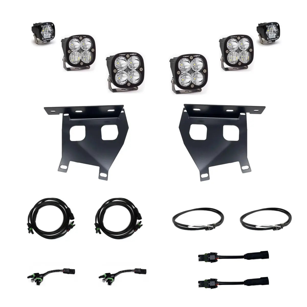 Baja Designs 2021+ Ford Raptor Aftermarket Fog Pocket Unlimited Kit ...