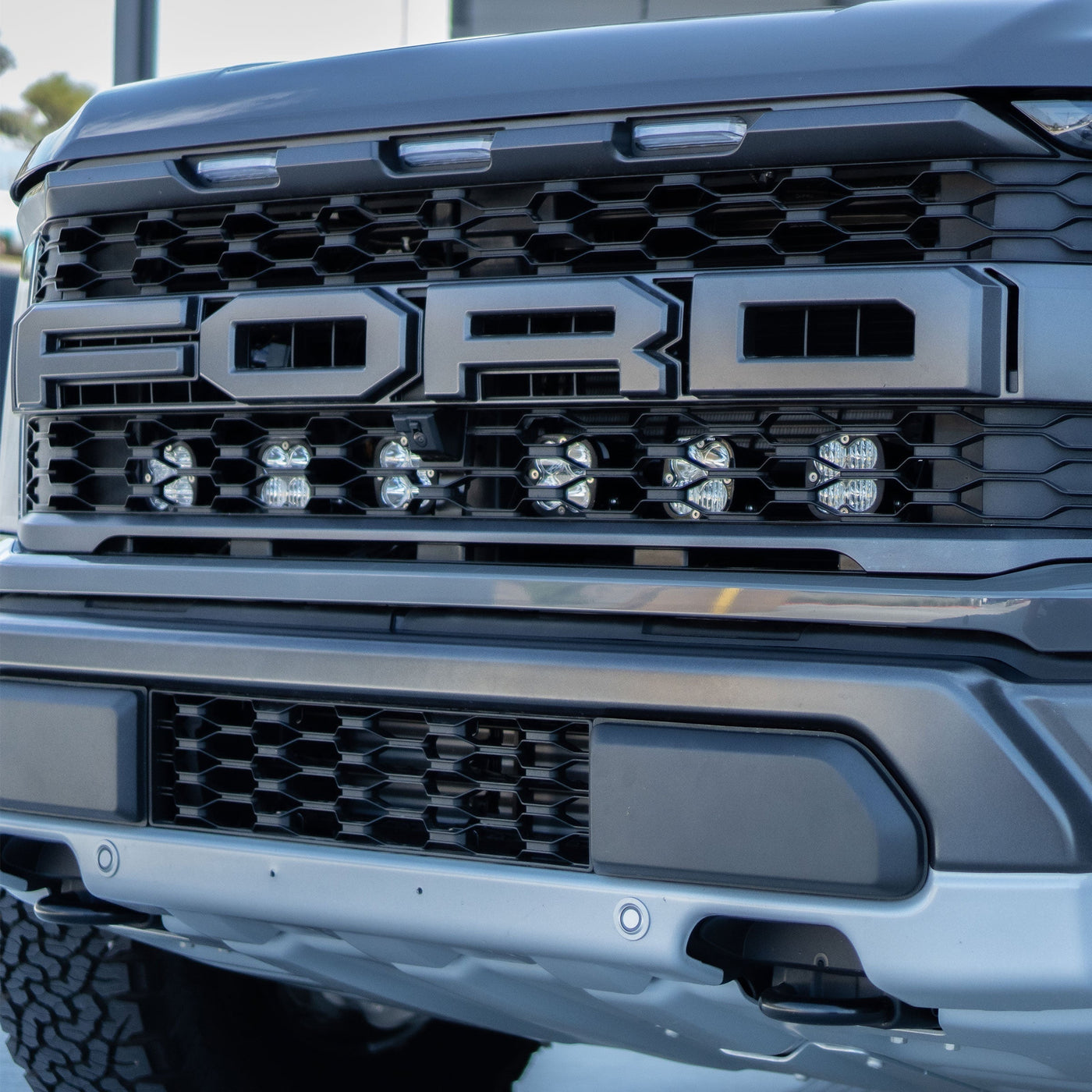 Baja Designs 2021+ Ford Raptor Squadron Sport Behind Grille Kit ...