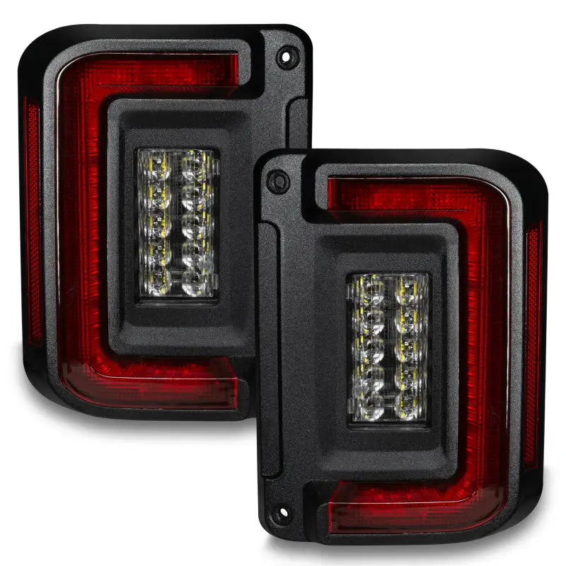 ORACLE Lighting Jeep Wrangler JK Flush Mount LED Tail Lights | Low ...